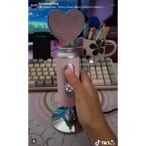 Kawaii | Portable Audio & Video | Heart Shaped Usb Microphone | Poshmark